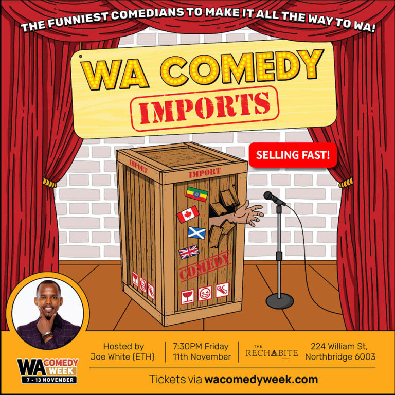 WA Comedy Week | 7 - 13 November 2022 | Perth